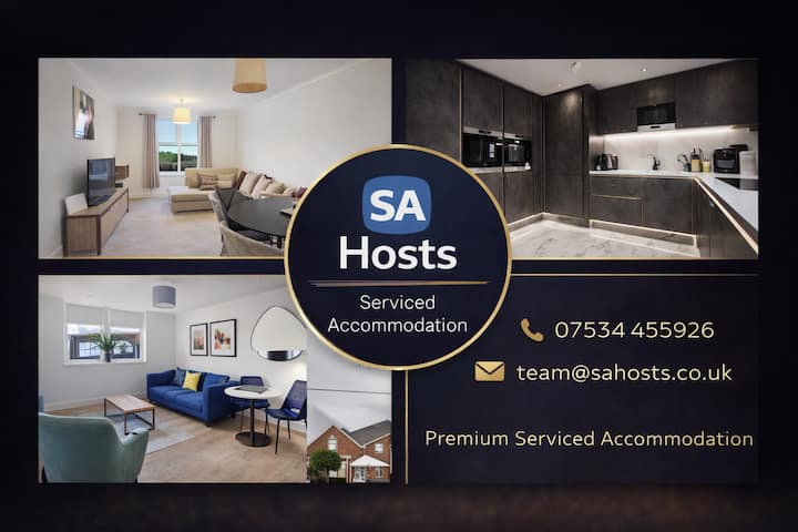 3-bedroom House | Sleeps 6 | Great Location - Swindon