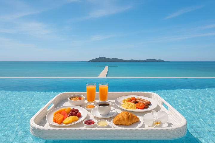 Villa Belle Air Panwa Beachfront 6 Br Breakfast - Phuket district, Thailand