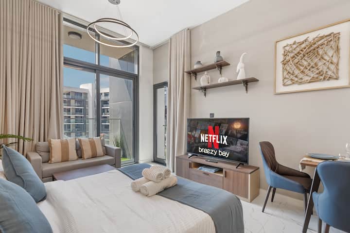 Cozy Studio, 2 Balconies, Airport & Yas F1 Circuit - Abu Dhabi