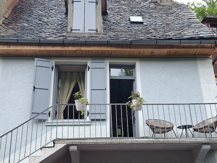 Charmante Maison De Village Avec Vue Imprenable. - Conques