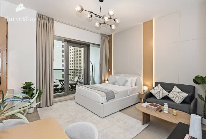 Marvelstay | Marina | Fits 3 | Beach | Pool |Sauna - United Arab Emirates