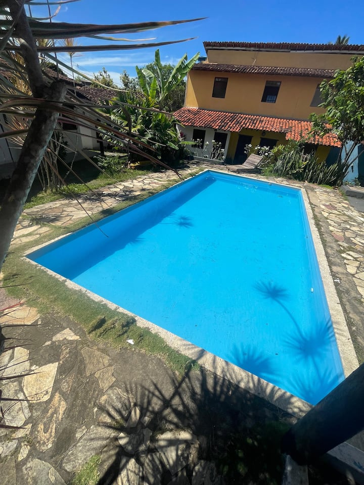 Casa Ampla Para Grupos Em Espaço Com Piscina - Itacaré