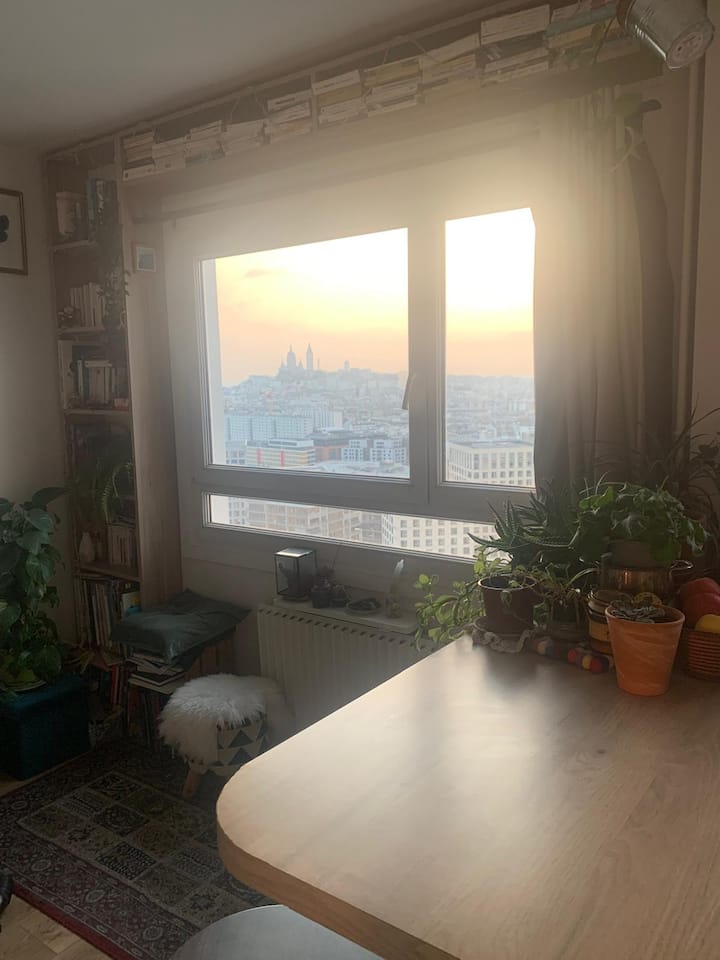 Beau Studio Avec Vue Montmartre - Paris 18e Arrondissement