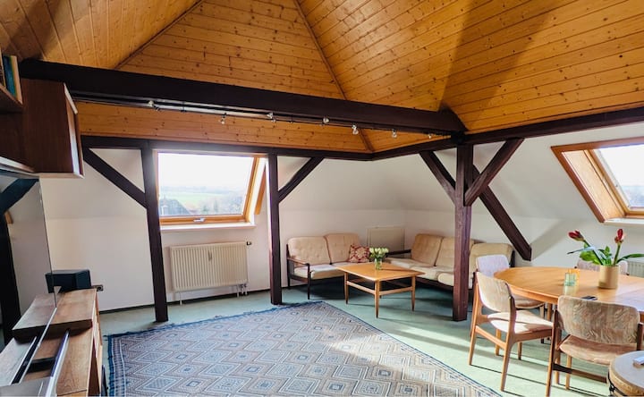 Charmantes Dachgeschoss Mit Weitblick In Villa - Zeitz