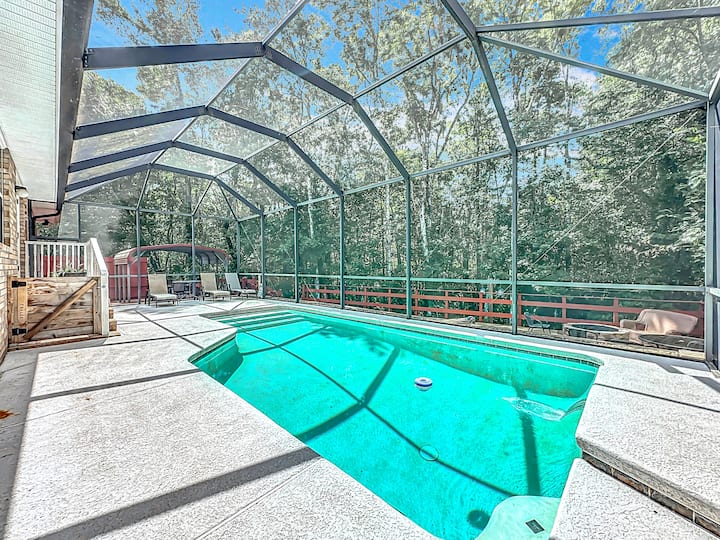 Near Fleming Island Luxe-pool-fire Pit-games-more - Middleburg, FL