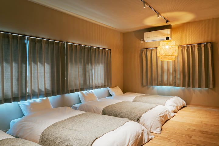 2025年12月open！越後湯沢駅徒歩8分の綺麗な一棟貸し戸建「呱呱」 - Yuzawa