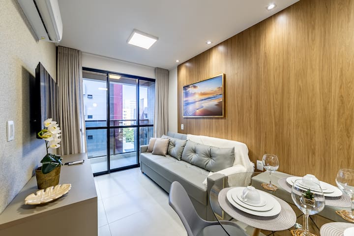 Quarto E Sala Na Ponta Verde - Maceió