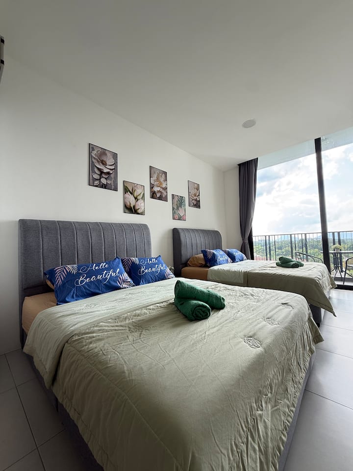 The Podium - Studio Unit@4pax - Kuching