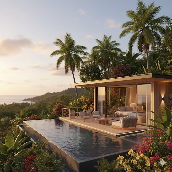 Coastal Sunset Loft - Saint-François