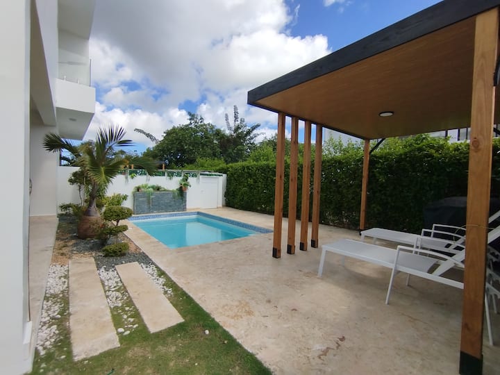 Villa Con Bbq Y Piscina Privada En Vista Cana - Punta Cana