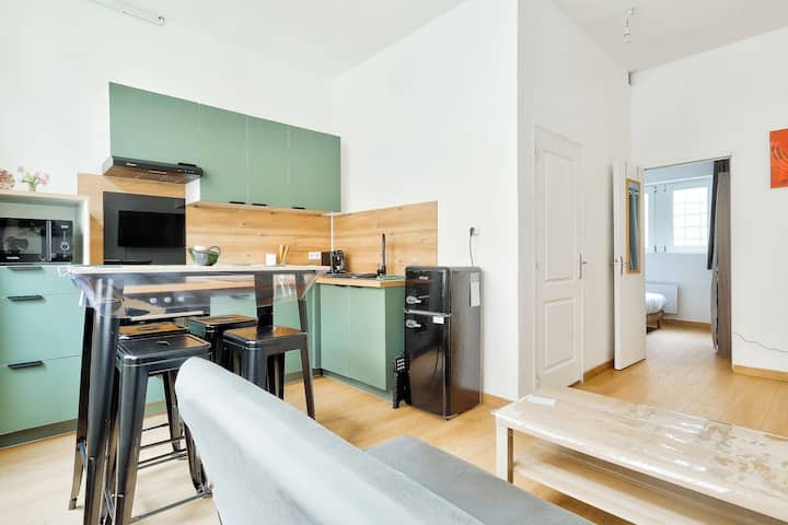 T2, Centre Ville Lille, Wifi, 2 Personnes - Lille, France