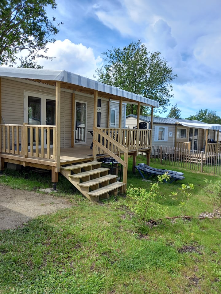 Mobilhome à Piriac Sur Mer "Le Bois De Bayadène" - Piriac-sur-Mer