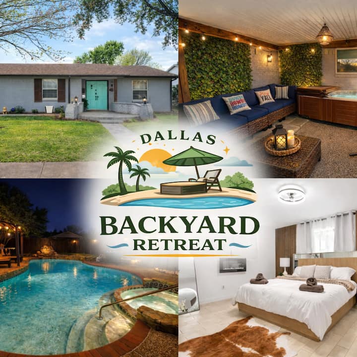 Family Retreat Sleeps 12 Pool Hot Tub Game Room - Garland, TX