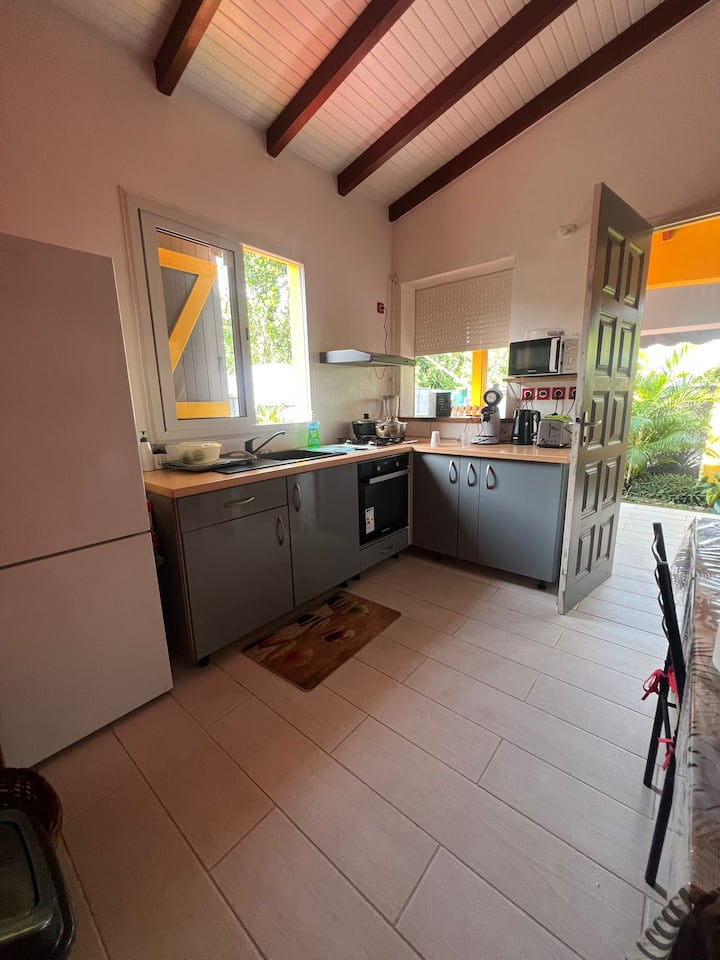 Maison Cosy Avec Jacuzzi - Entre Mer & Montagne - Guadeloupe