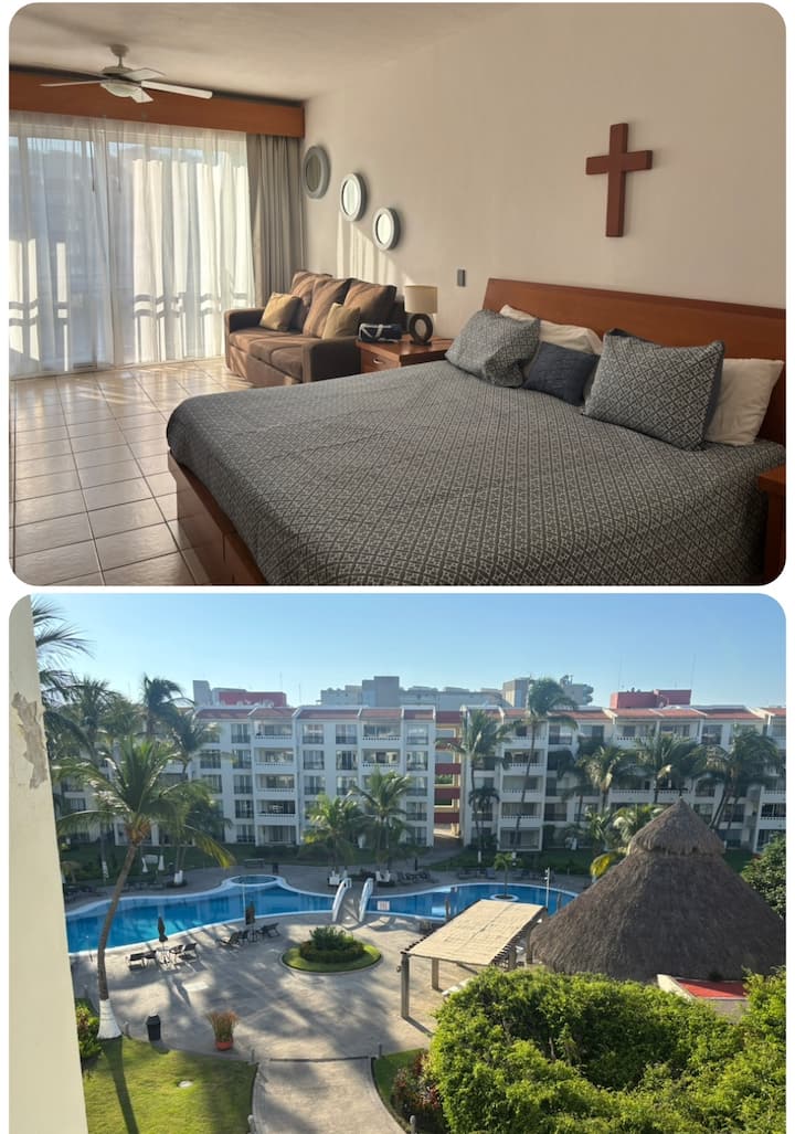 Estudio A Pie De Playa En Nuevo Vallarta - Bucerías