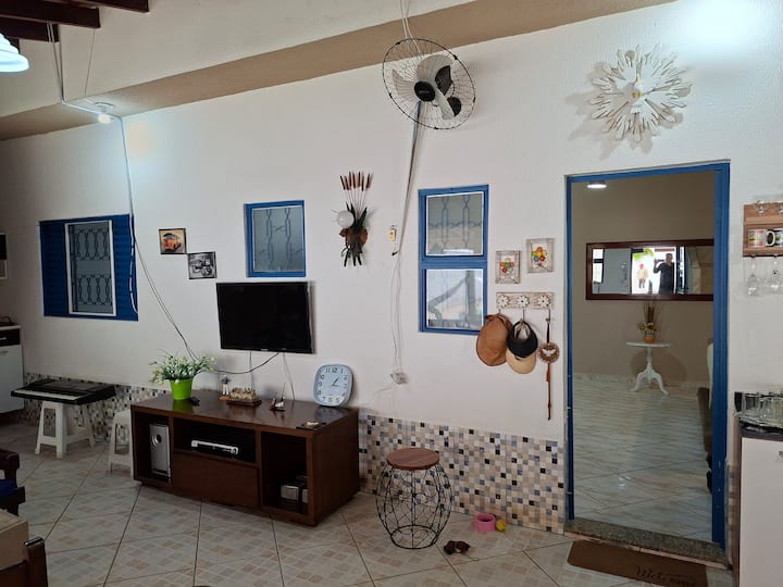 Casa Aconchegante Próximo De Tudo Em Aparecida - Aparecida