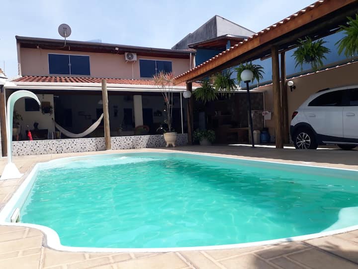 Casa Aconchegante Próximo De Tudo Em Aparecida - Aparecida