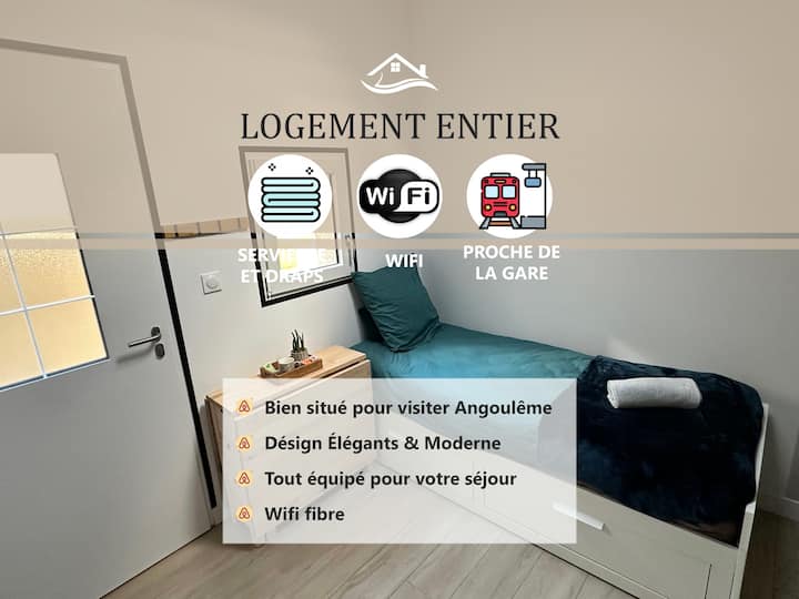 La Petite Maison Derrière La Gare - Angoulême