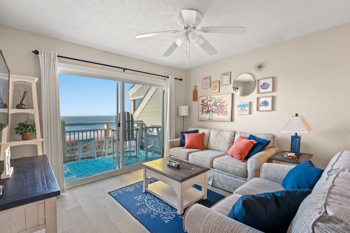 New Oceanfront Caswell Condo W Pool Deck Views Now - Bald Head Island, NC