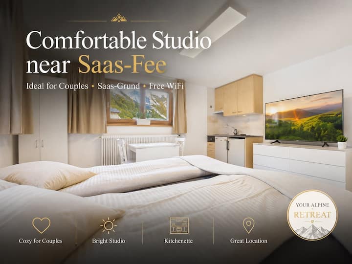 Studio Alpin à Saas-grund | Près De Saas-fee - Saas-Fee