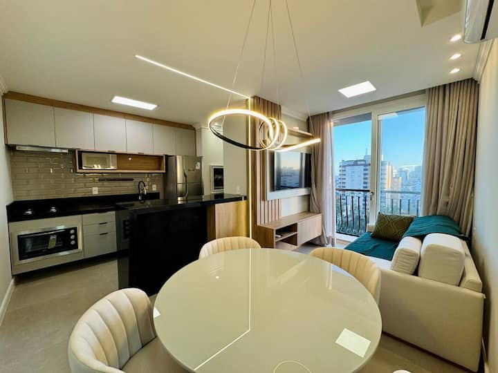 Apto 2 Dormitorios, Sacada, Vista Mar, Piscina!. - Capão da Canoa