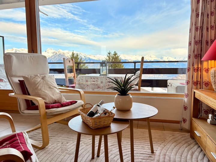 Chaleureux Studio Familial à 50m Des Pistes De Ski - Sion