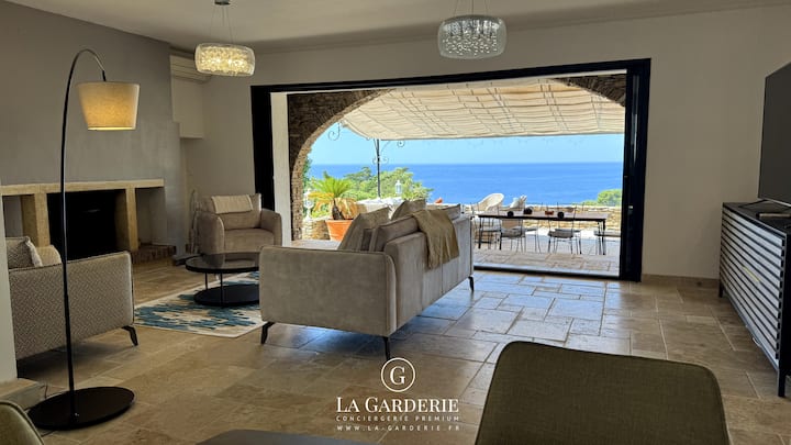 Villa Serena- 8 Pers Piscine, Vue Mer - Carqueiranne