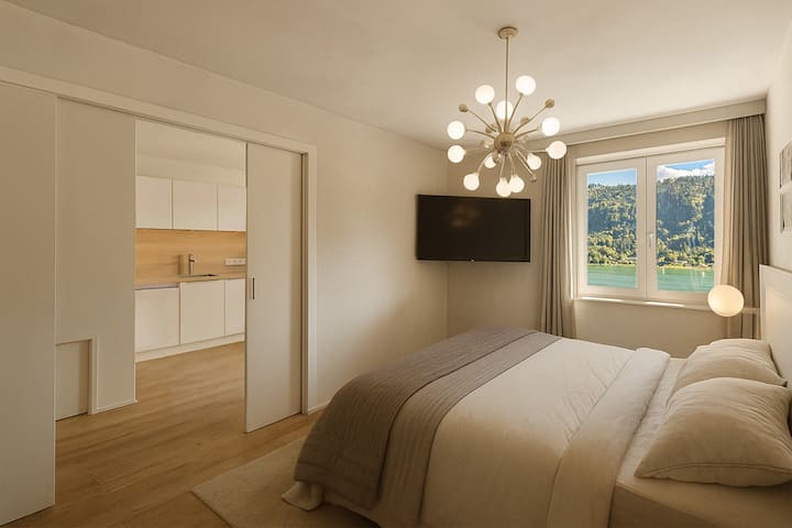 4er Familien-apartment Seeblick (2 Schlafzimmer) - Villach