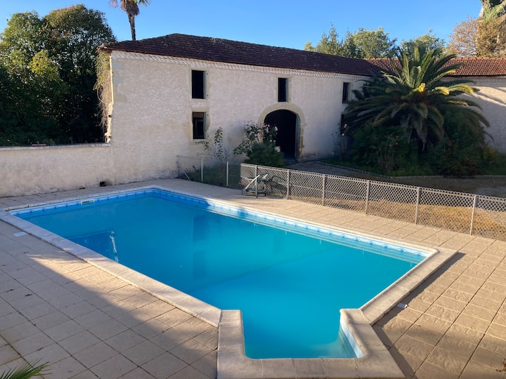 Gîte De Gachon : Maison De Maître Avec Piscine - Landes