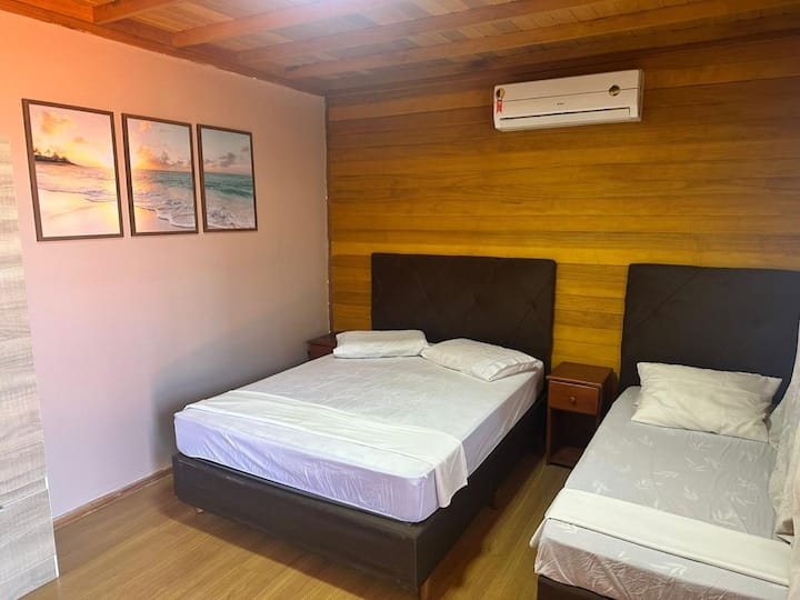 Pousada Laranjal - Quarto Familia - Bem-te-vi - Rio Grande, Brazil