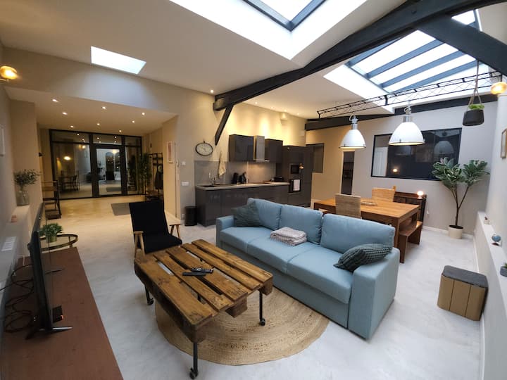 Loft – Cocon Moderne Avec Garage – Cœur De Rouen - Rouen