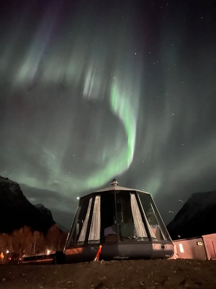 Northern Lights Aurorahut Lyngenfjord - Kåfjord kommune