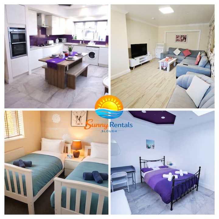 Modern & Spacious 5-br House • Heathrow/windsor - Windsor