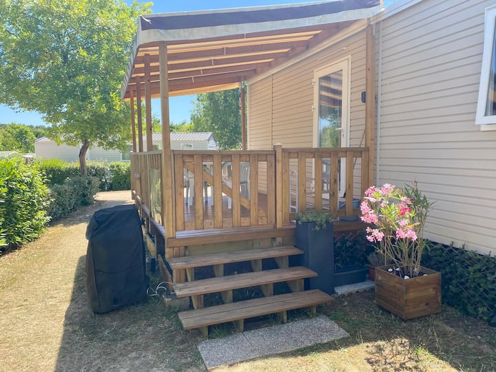 Mobilhome 6 Pers Proche Chateaux Et Zoo De Beauval - Loir-et-Cher