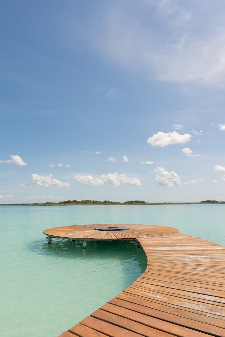 Tu Oasis En Bacalar/2 Habs C/jacuzzi, Pool&lagoon - Bacalar