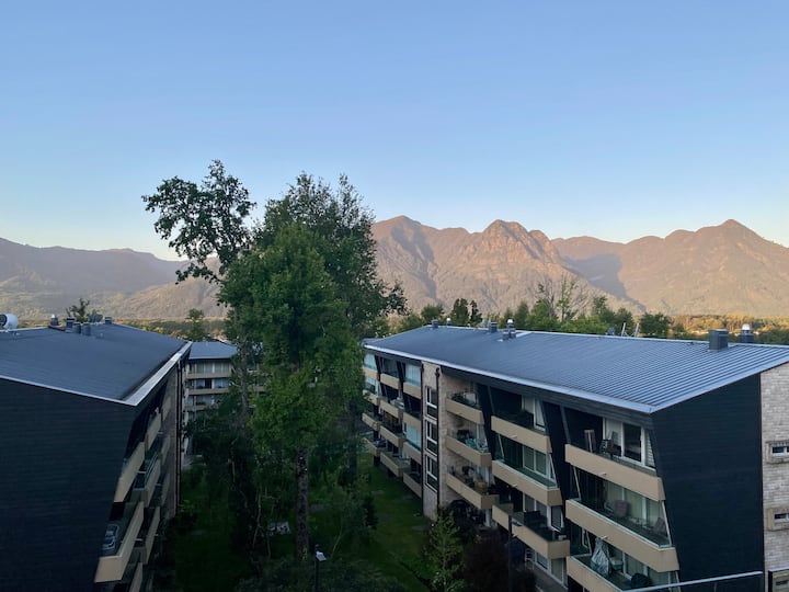 Vista Panorámica Dpto. En El Centro, Alta Vista - Pucón