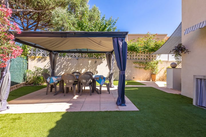 Les Jardins Du Soleil - Confortable Pavillon - Valras-Plage