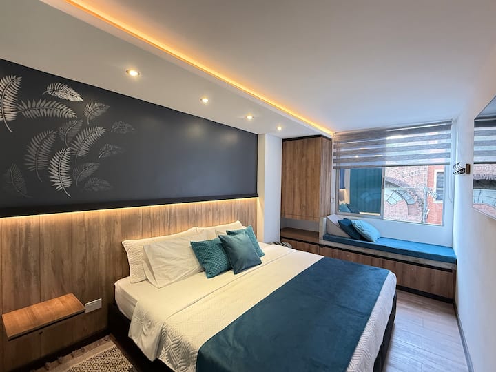 Nuevo Y Central, El Peñón | King &Twins, A/c, Wifi - 卡利