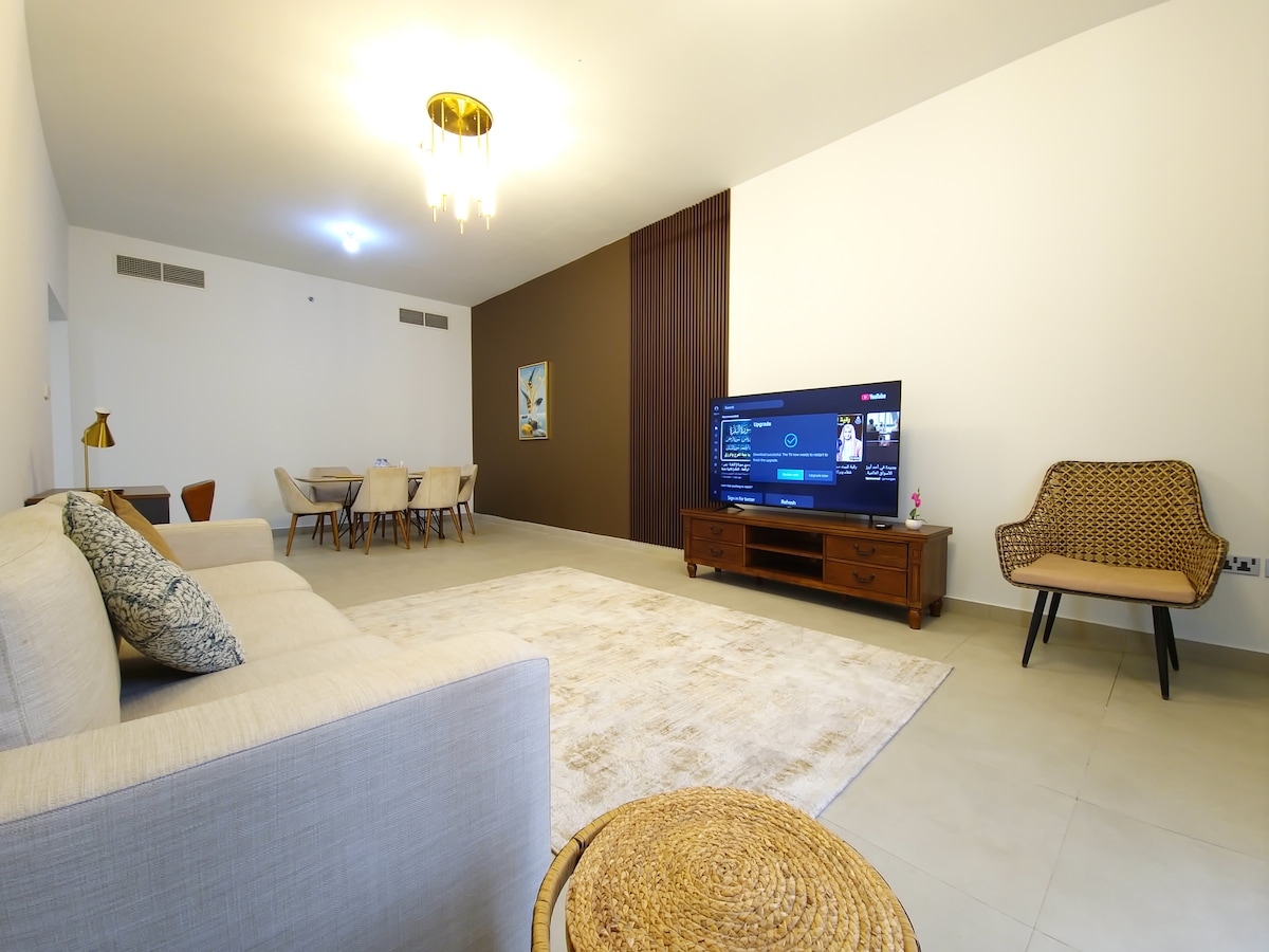Harf-RAW502 Grand 2BHK près de l'ADNEC - Airbnb