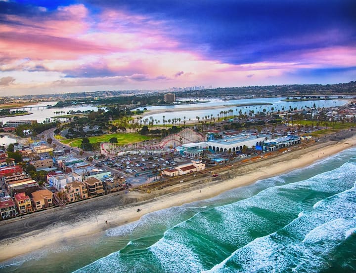 Mission Beach Suite • Free Gear + Parking - La Playa - San Diego