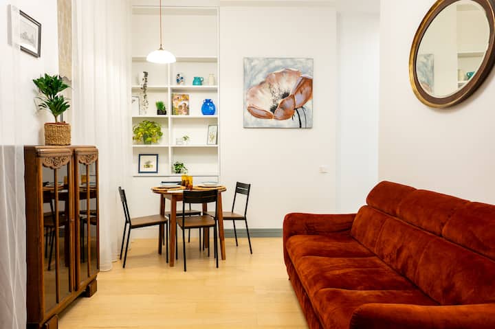 Spacious & Quiet Apt W/ Terrace 1-br | Riga Centre - Riga