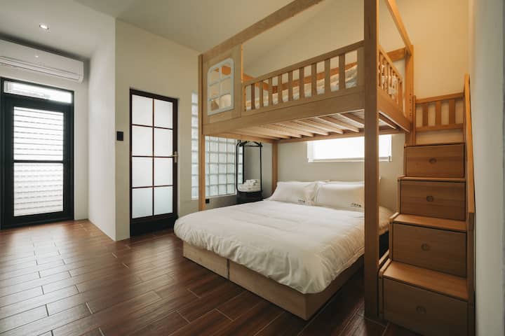 南城荏懶301親子四人房 - Anping District