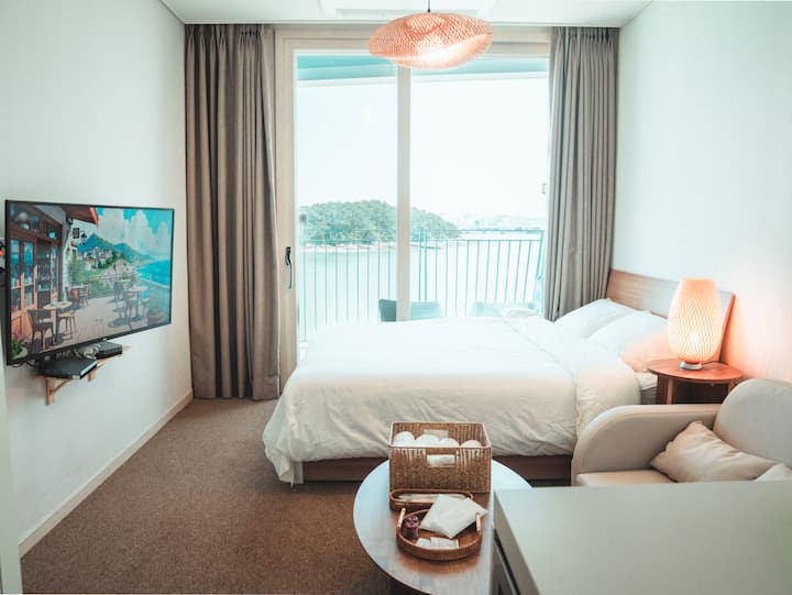 [더스카이오션#7]인천공항/ 테라스 풀오션뷰/K-pop/인스파이어 아레나  20분내 - South Korea