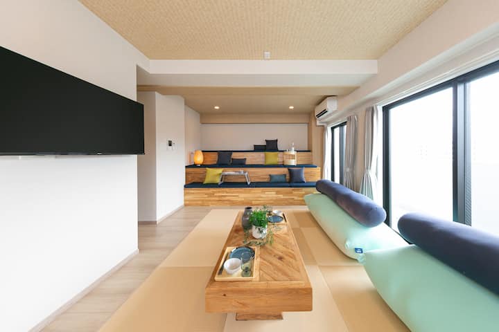 【Sgk/b】家族での利用に最適!博多駅にも近くアクセス良好! - Fukuoka