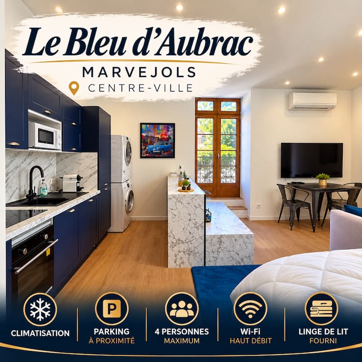 Bleu D'aubrac Climatisé - Chanac