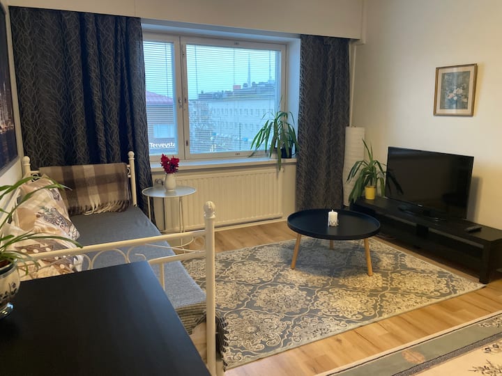 200m Juna-asemalta, Rauhallisesta Talosta Kaksio - Kouvola