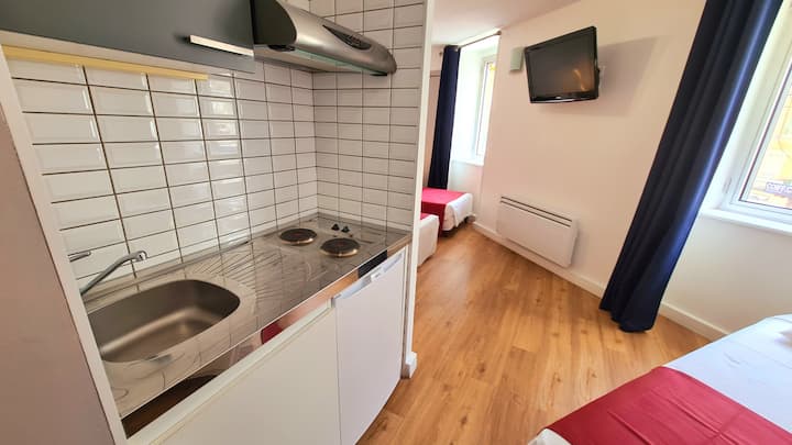 Résidence Le Bellevue Chambre Quadruple - Tarascon-sur-Ariège