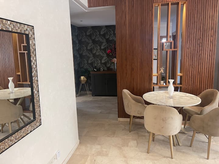 Jolie Appt Meublé Almaz - Bouskoura