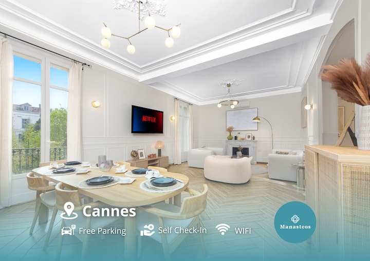 Somptueux 4 Pièces Rénové - 10mn Du Palais - Es - Cannes