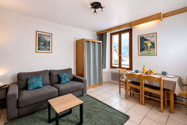 Lumineux T2 Proche Centre Village Avec Garage - Les Houches